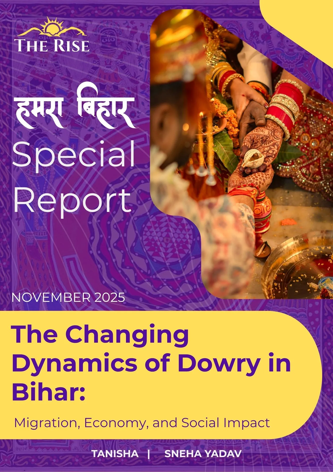 The Changing Dynamics of Dowry in Bihar: Migration, Economy, and Social ...